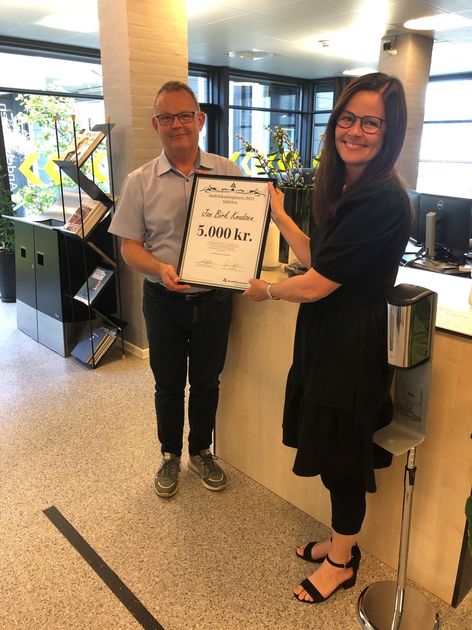 Andelskassen tildeler pris til ildsjælen Jan Birk Knudsen | Danske ...