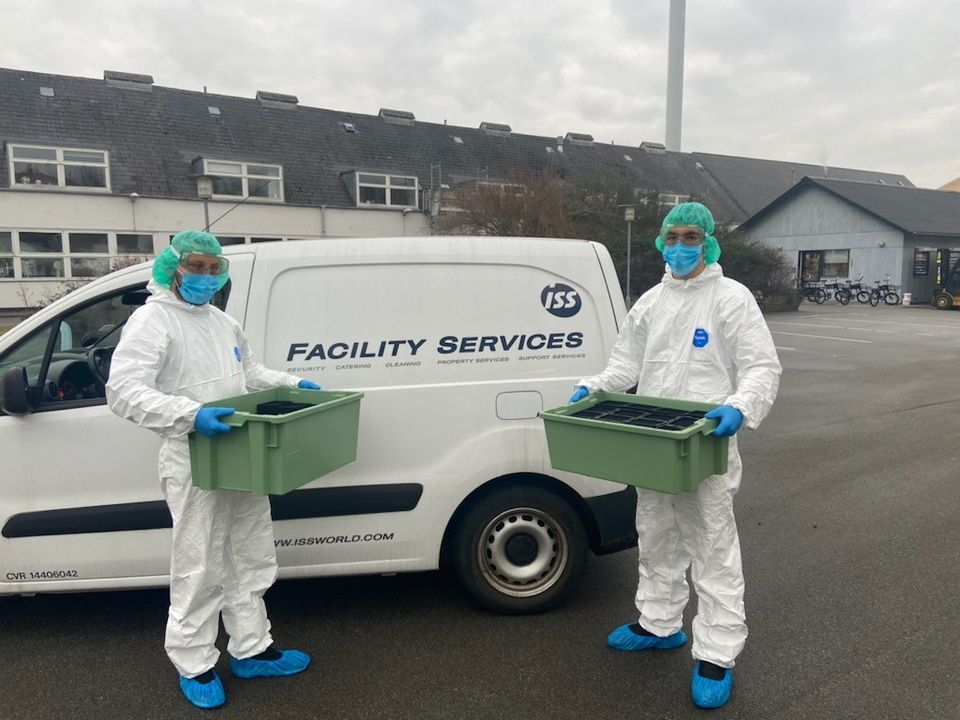 ISS udfører coronarengøring for SSI | ISS Danmark