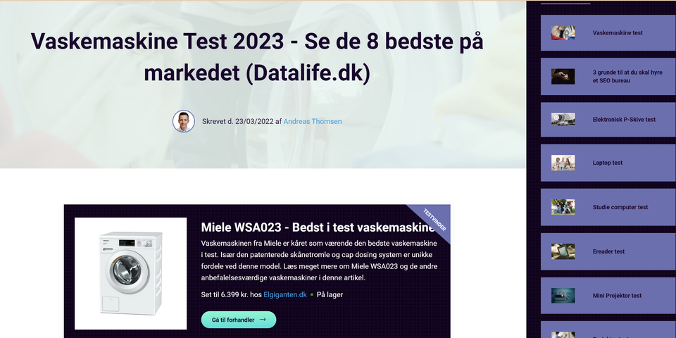 Datalife.dk lancerer nyt layout for forbedret brugervenlighed og ...