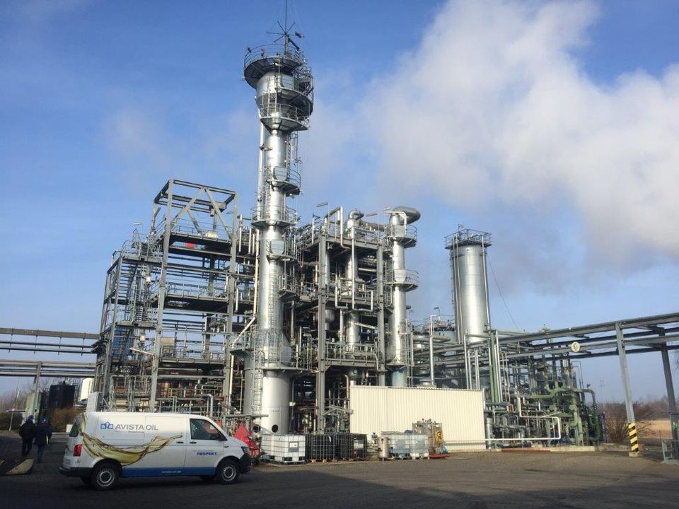 Process Engineering A/S hovedrådgiver ved genopbygning af Avista Oils ...