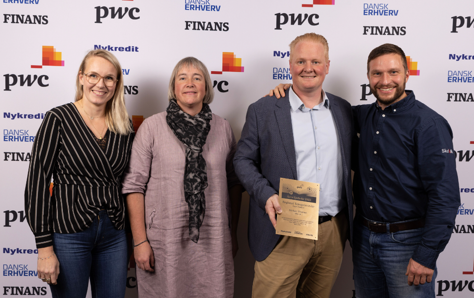 Fem ejerledere fra landinspektørvirksomhed vinder Temaprisen 2022 på Sjælland | PwC