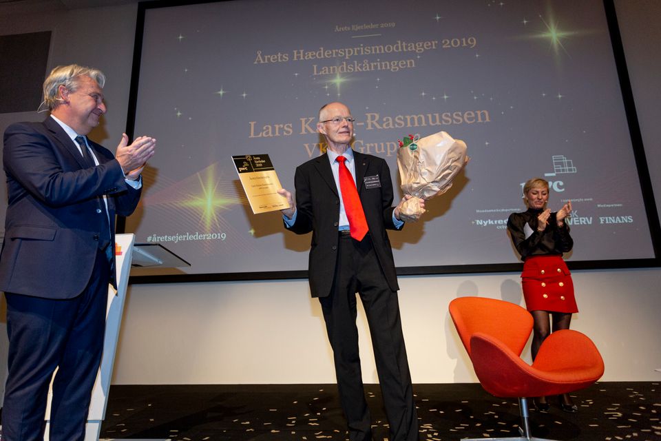 Lars Kann-Rasmussen modtager Årets Hæderspris 2019 | PwC