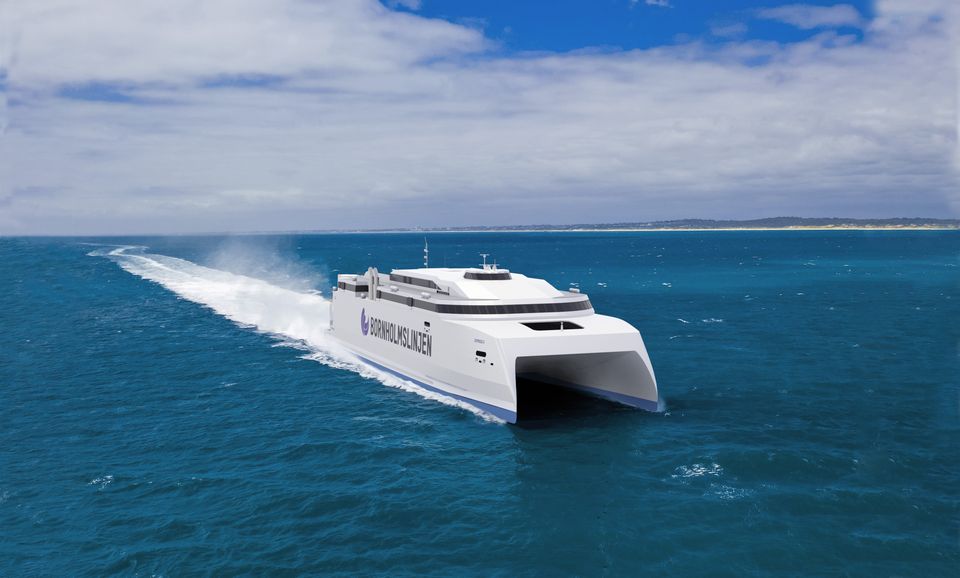 Express 5 bliver forsinket fra værftet | Molslinjen A/S