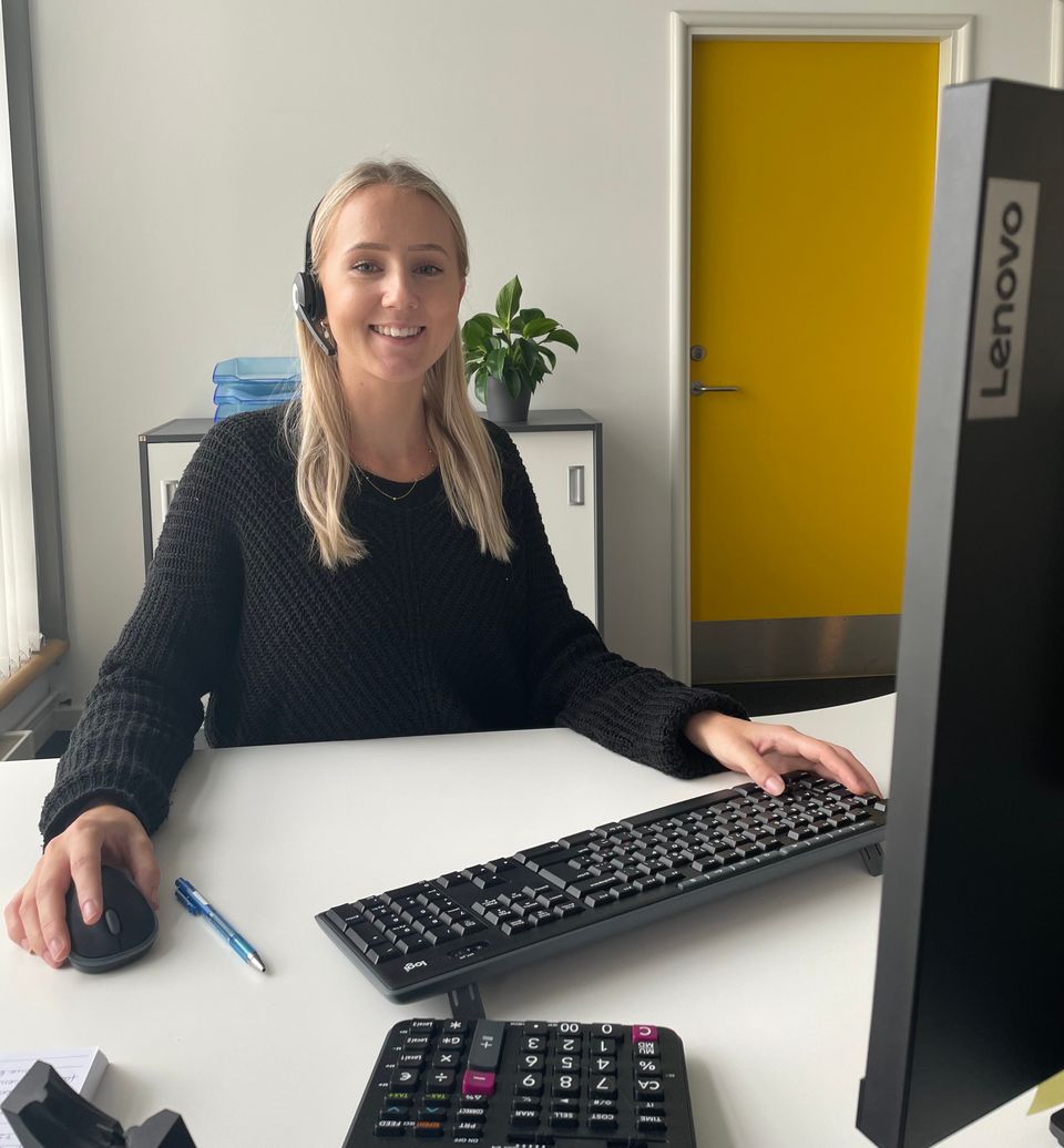 Tenna er ny kontorelev | Saferoad Services A/S