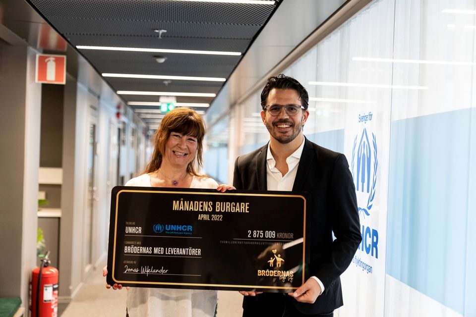 Brödernas tillsammans med leverantörer samlar in 2 875 000 kr till ...