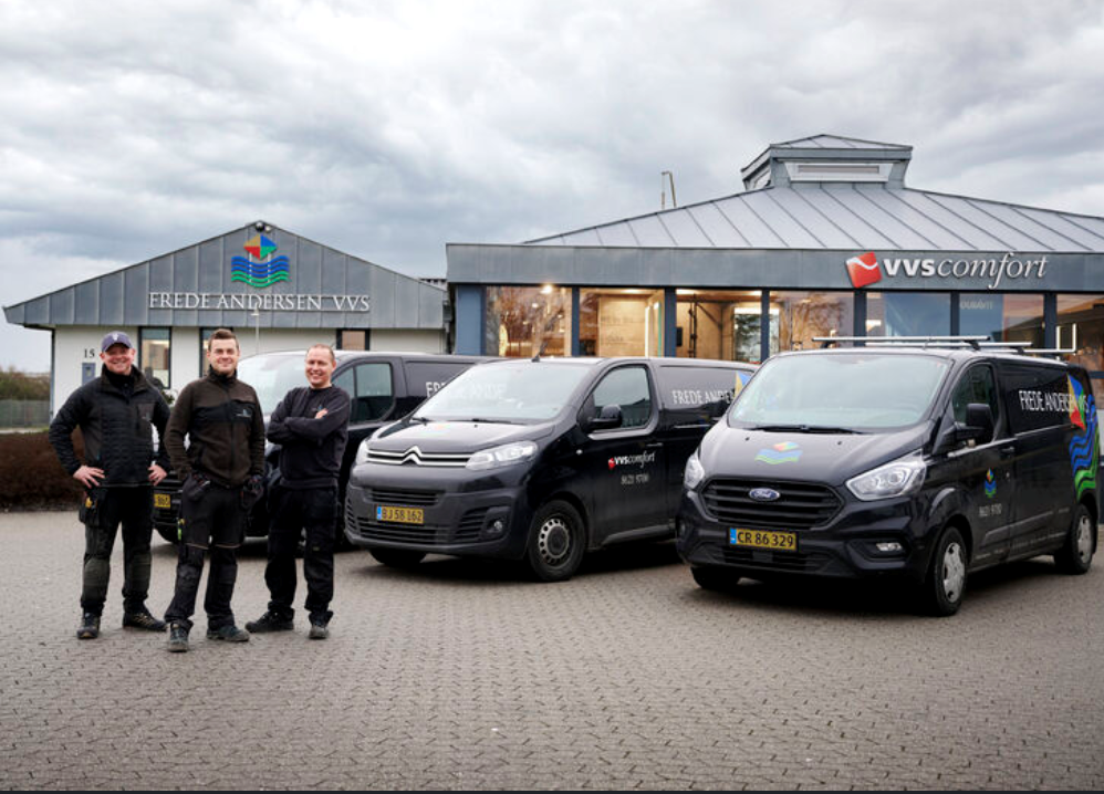 Grønne løsninger og diversitet i fokus: Frede Andersen VVS uddanner ...