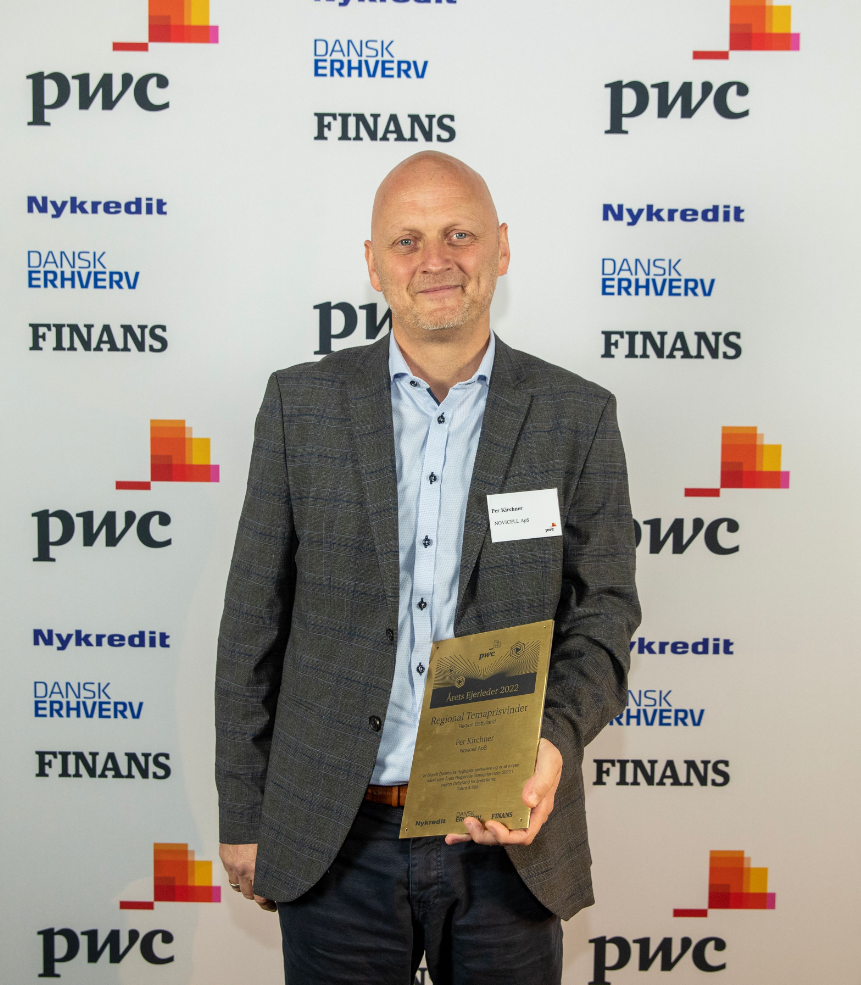 Ejerleder fra internationalt it-konsulenthus vinder Temaprisen 2022 i Østjylland | PwC