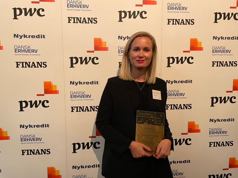 Ansvarlig og moderne ejerleder bag vækstvirksomhed vinder Årets Ejerleder 2021 i Hovedstaden | PwC