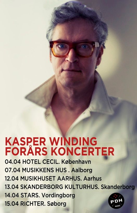 Kasper Winding på forårstour 2023 | PDH Music