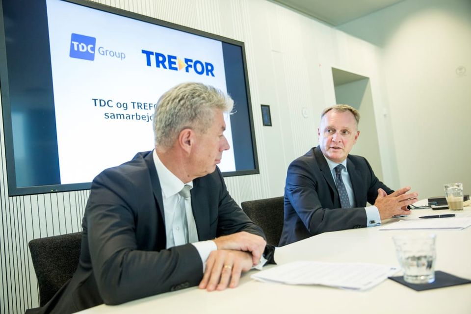TDC og TREFOR i strategisk samarbejde på fibernet | TDC Group