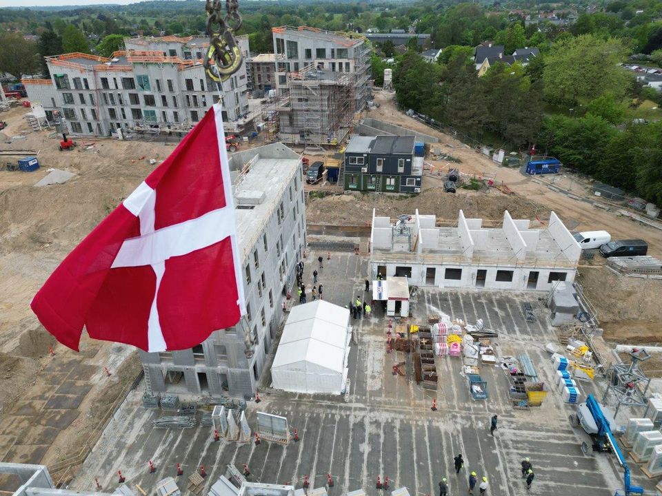 Rejsegilde på luksuriøst bofællesskab i PH Park | Dansk Boligbyg