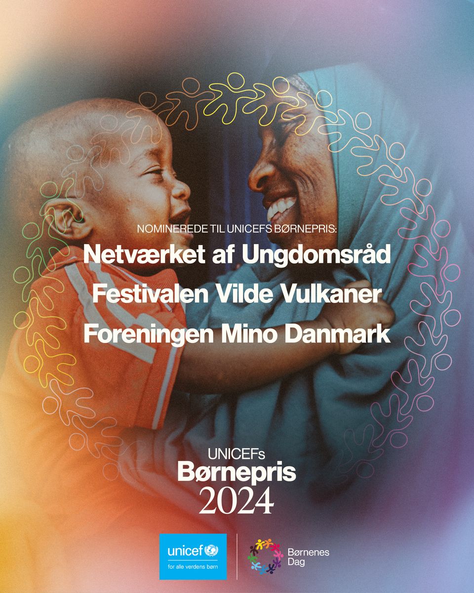Nominerede til UNICEFs Børnepris offentliggøres | UNICEF Danmark