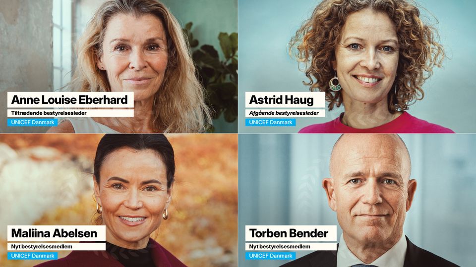 Anne Louise Eberhard ny bestyrelsesleder i UNICEF Danmark | UNICEF Danmark