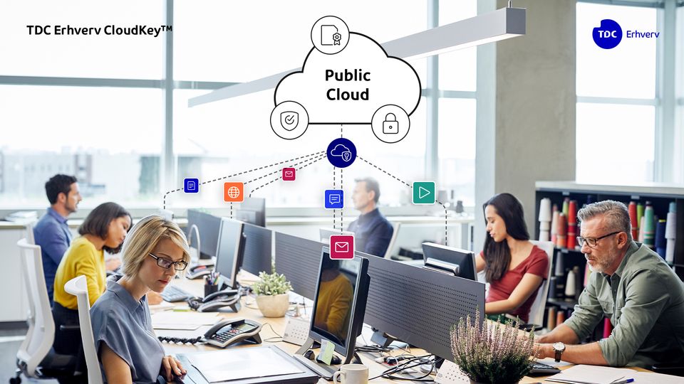 TDC Erhverv lancerer banebrydende løsning på cloudproblematik | TDC Erhverv