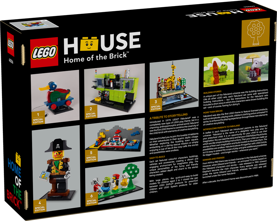 LEGO® House afslører dette års eksklusive sæt: LEGO® Fabuland® Tribute ...