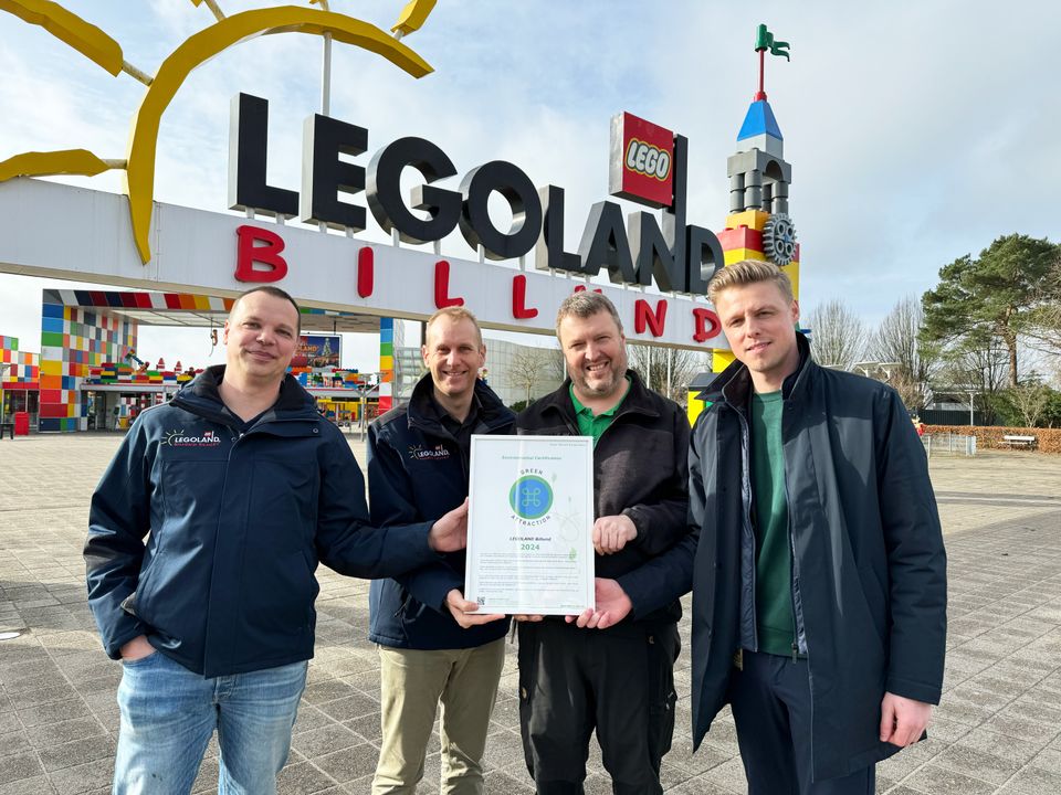 LEGOLAND Billund er blevet Green Attraction certificeret | LEGOLAND Billund