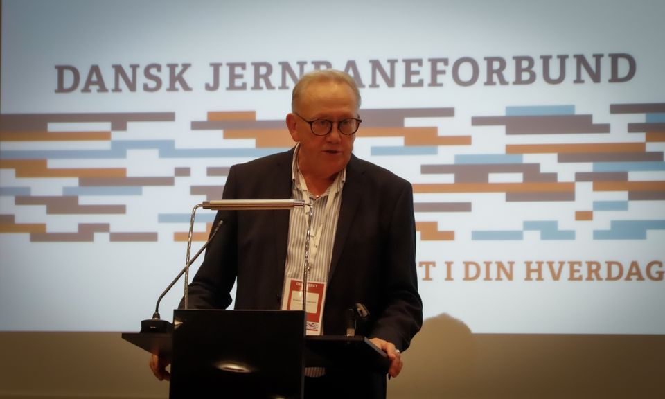 Dansk Jernbaneforbund: Preben S. Pedersen genvalgt som forbundsformand ...