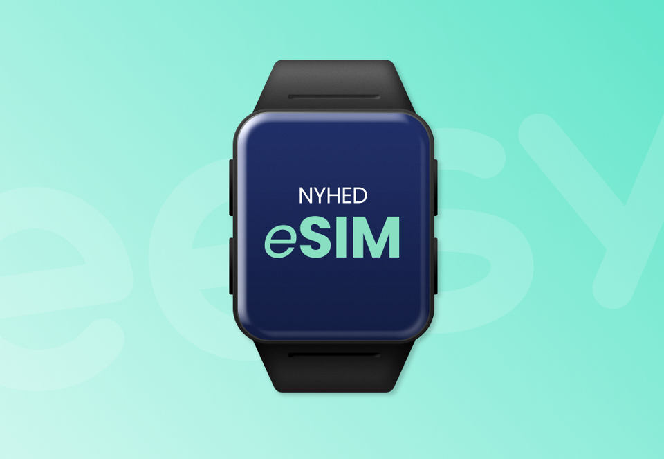 Godt nyt til eesy kunder: Nu kommer eSIM til smartwatch | Nuuday
