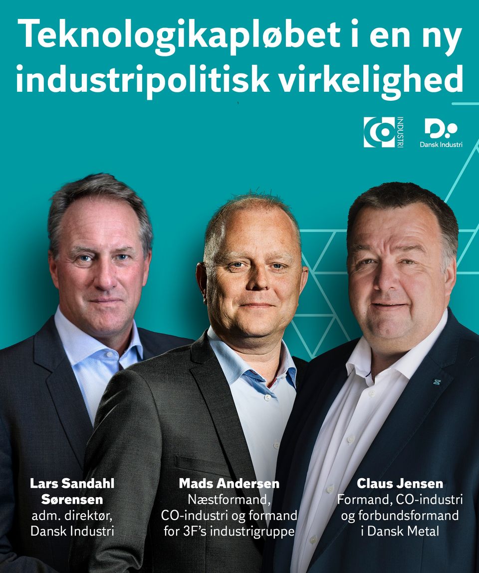 Claus Jensen og Lars Sandahl: Danmark skal med i spidsen af ...