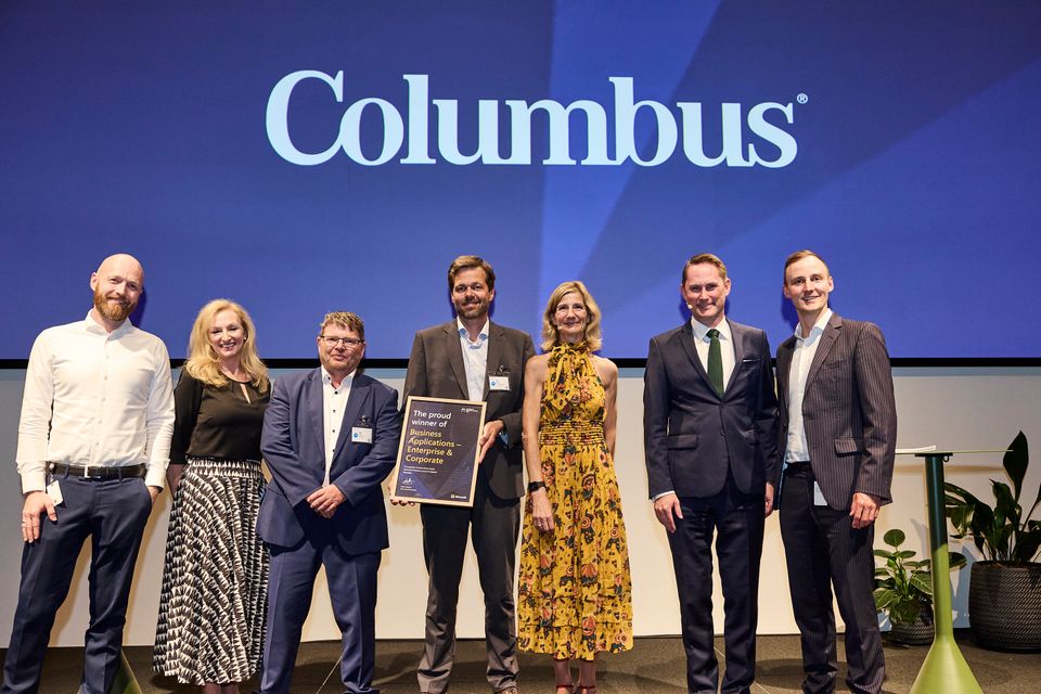 Columbus vinder prestigefyldt pris ved Microsoft Partner Award 2024 | Columbus