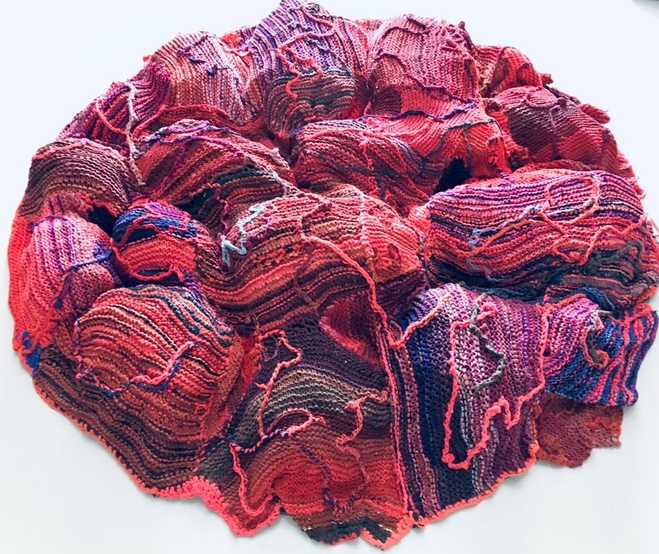 Ny udstilling på Steno Museet får verdens største strikkede moderkage ...