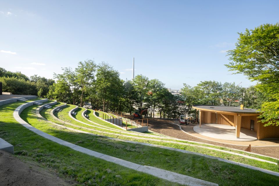 Scenen er sat i Byparken: Kom med til indvielsen | Esbjerg Kommune