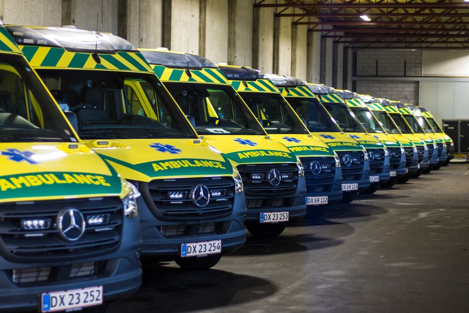 Region Sj lland Styrker Ambulancetjenesten Region Sj lland