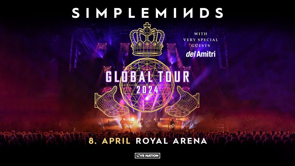 Simple Minds gæster Royal Arena på deres Global Tour 2024 | Live Nation ...