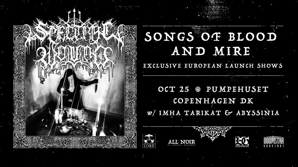 Det canadiske black-metal band, Spectral Wound, besøger København i ...