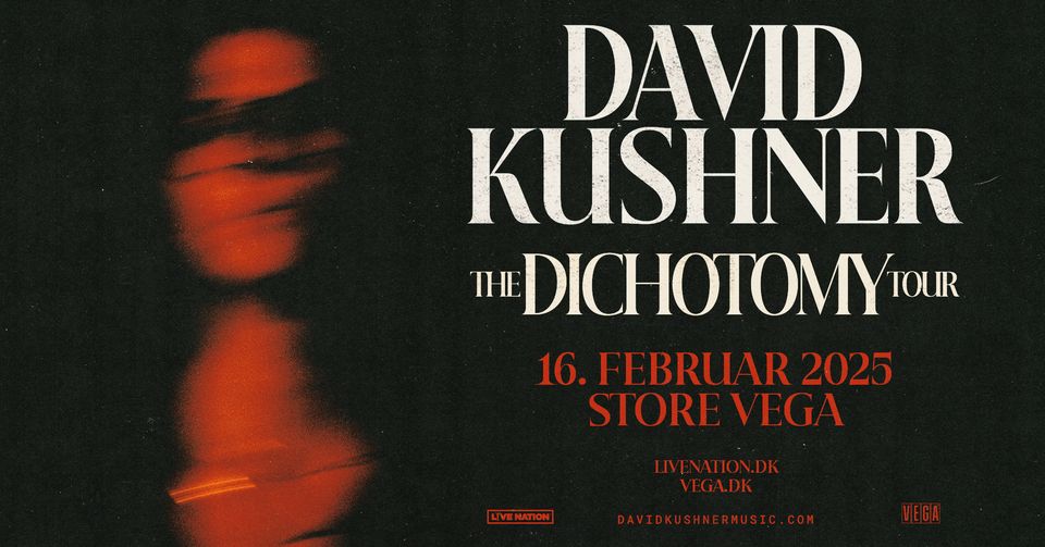 Den amerikanske singer-songwriter, David Kushner, giver koncert i Store ...