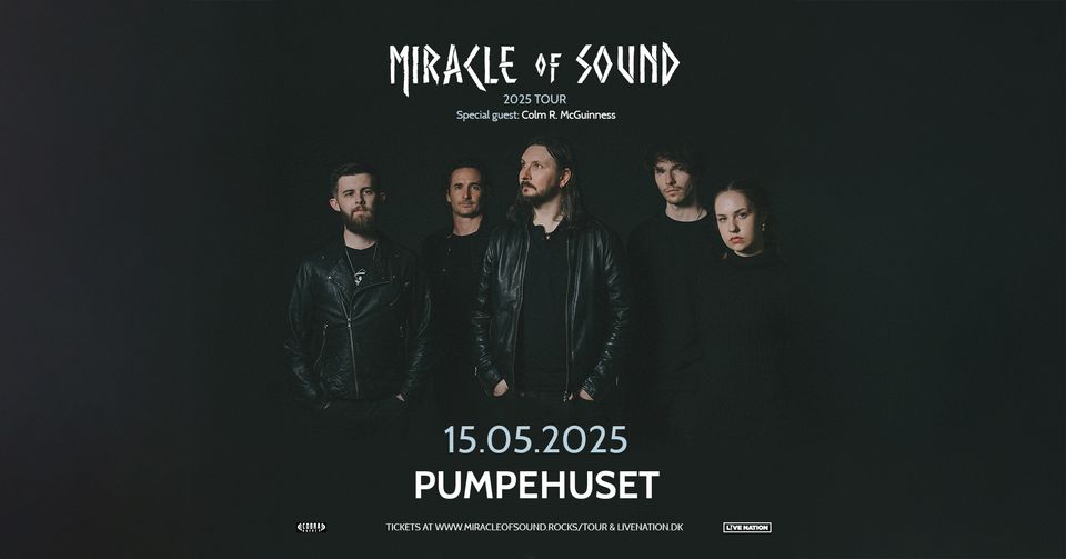 Det irske multigenre-projekt, Miracle Of Sound, indtager Pumpehuset ...
