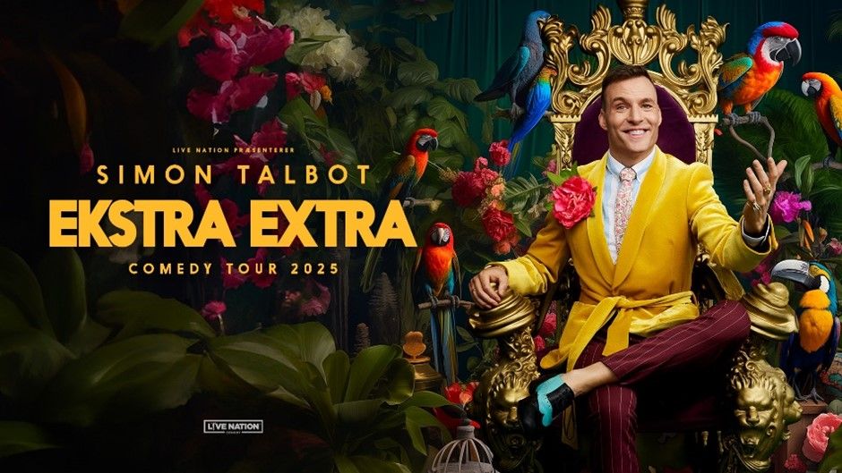SIMON TALBOT - NYT COMEDYSHOW - DET BLI’R EKSTRA EXTRA STORT! 🦜 | Live ...