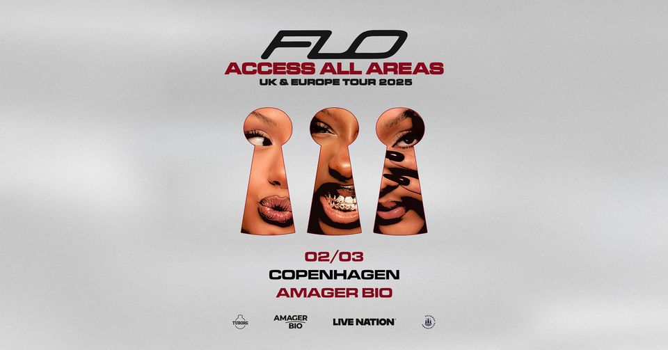 FLO ANNONCERER KONCERT I AMAGER BIO PÅ DERES KOMMENDE ‘ACCESS ALL AREAS ...