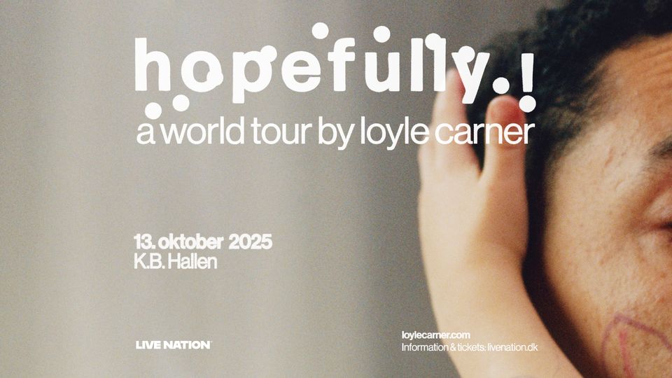 Loyle Carner annoncerer nyt album "hopefully !" ude den 20. juni og ...