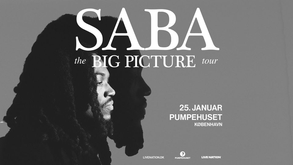 Oplev den amerikanske RnB rapper Saba i Pumpehuset 25. januar 2026 ...