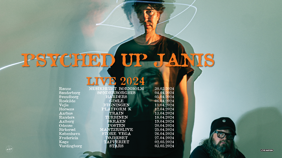 PSYCHED UP JANIS: 30 ÅRS JUBILÆUMS TOUR | PDH Music