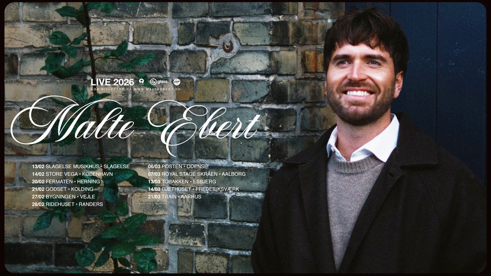 Malte Ebert tager på turné med debutalbum | PDH Music