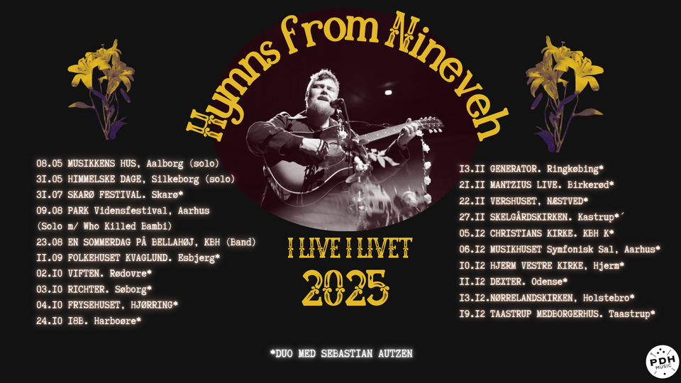 Hymns from Nineveh drager på tour med nye sange | Live Nation Agency
