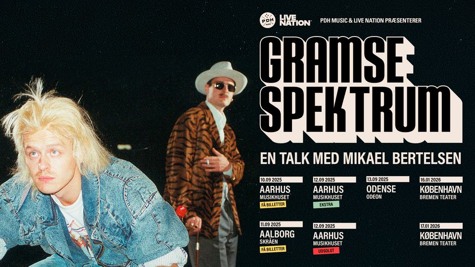 Gramsespektrum genbesøger København efter flere udsolgte shows | PDH Music