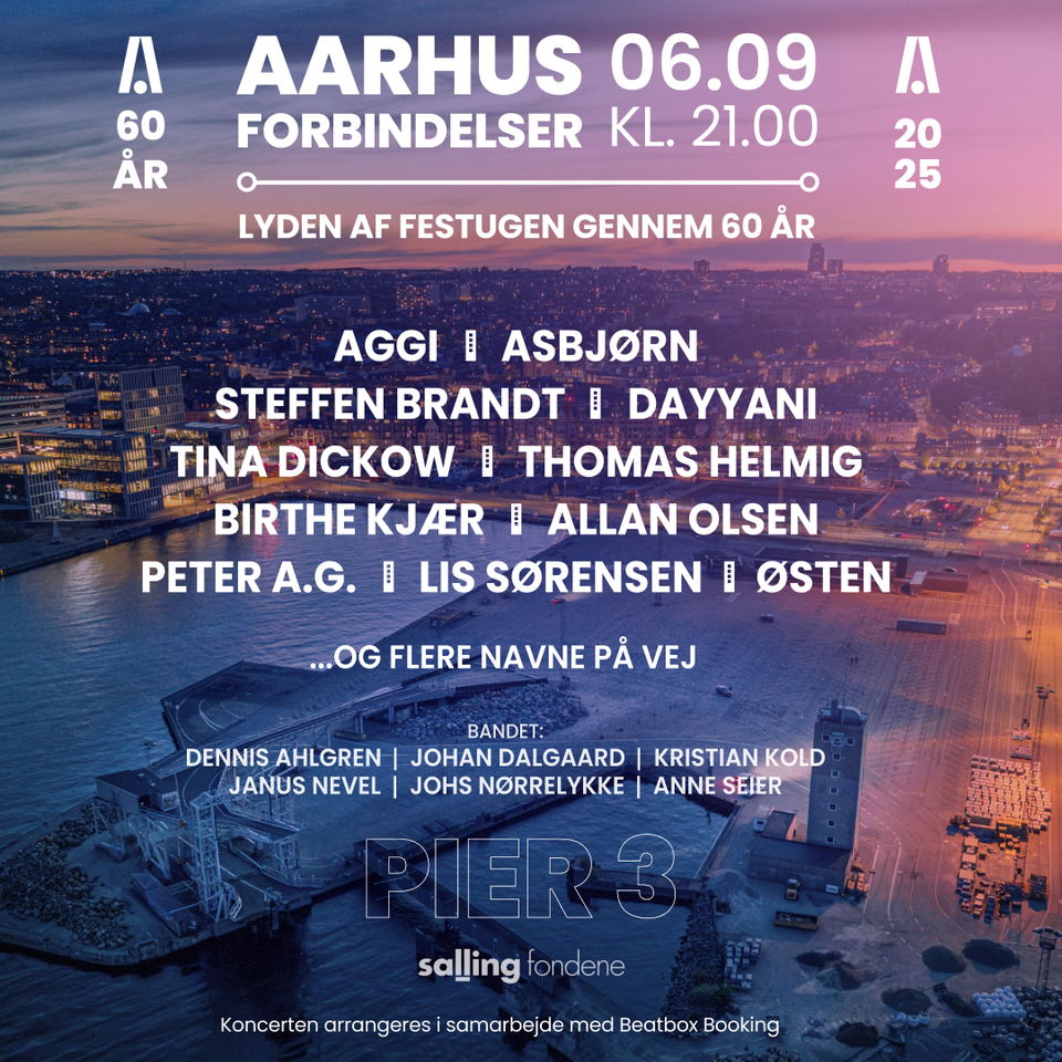 Aarhus Festuge løfter sløret for stor jubilæumskoncert | Aarhus Festuge