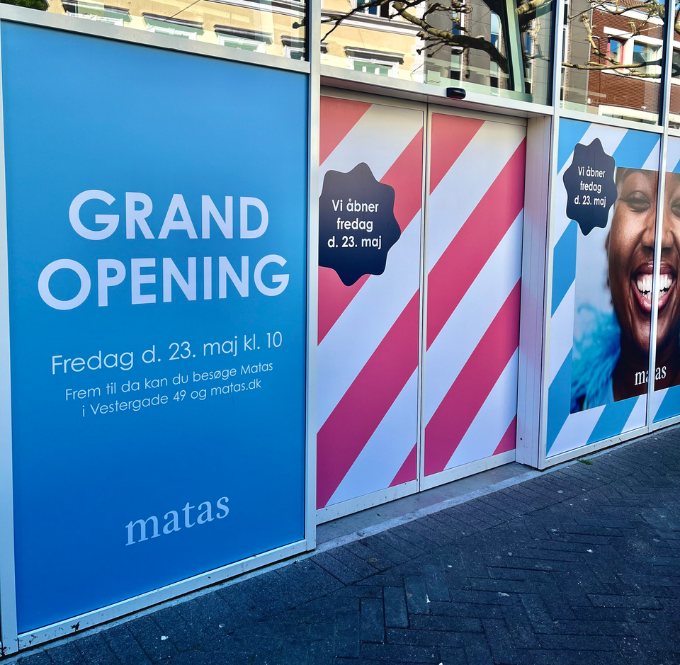 Matas holder Grand Opening i Vestergade 70 i Odense | Matas A/S
