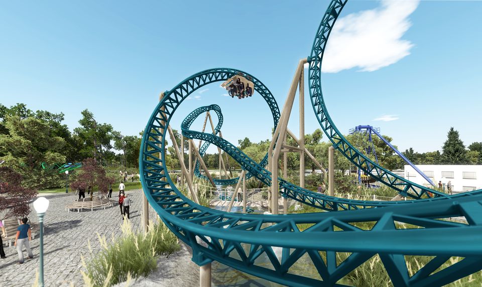 Tivoli Friheden er klar med en ny forrygende rutschebane i 2024 | Tivoli Friheden A/S