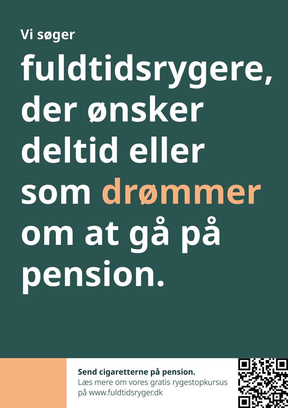 Kreativ kampagne: Tønder Kommune sender fuldtidsrygere på pension ...