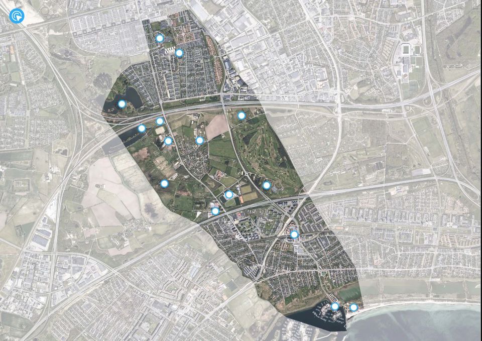 Vallensbæk lancerer interaktivt bykort | Vallensbæk Kommune