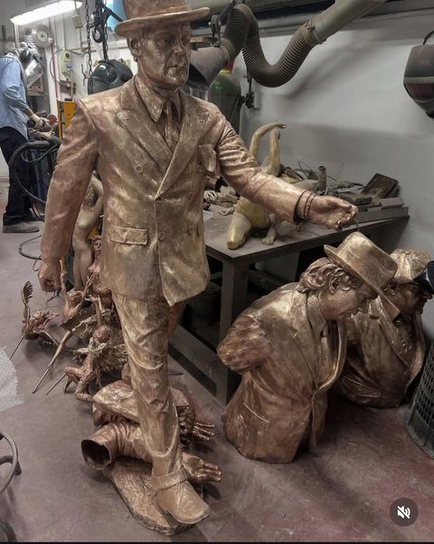 PRÆCISERING: Olsen Banden Statuen indvies i Valby | Nordisk Film