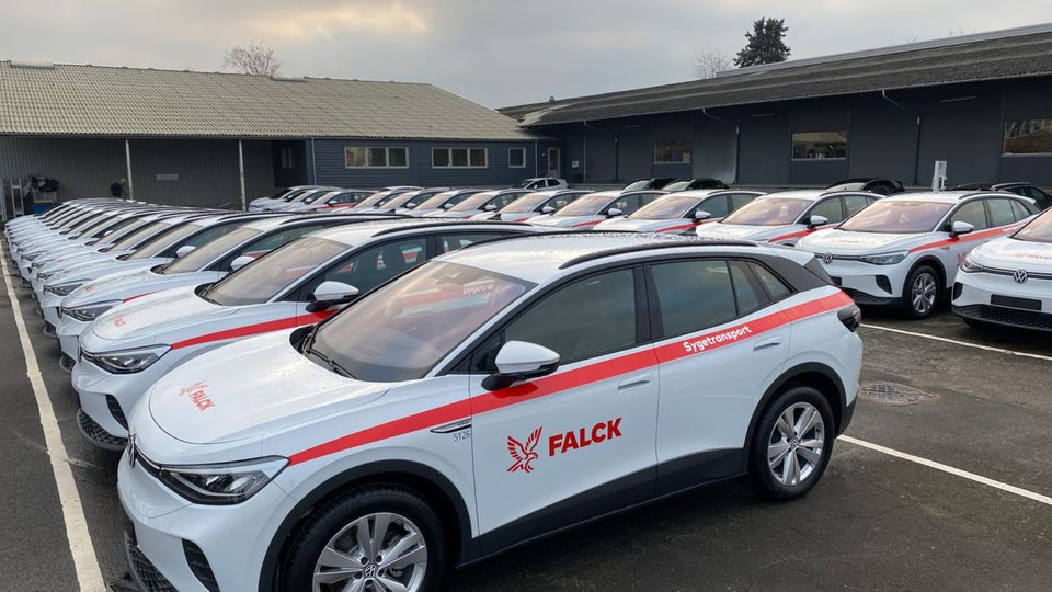Falck kickstarter transition til grøn flåde | Falck