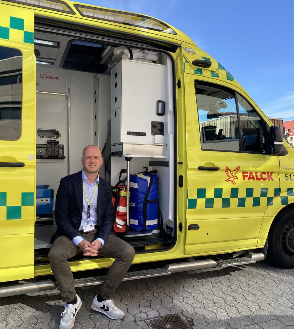 Falck introducerer selvkørende kørestole i Københavns Lufthavn | Falck
