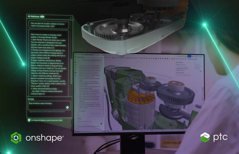 PTC styrker sit udbud af AI-løsninger til CAD med ny version af Onshape ...