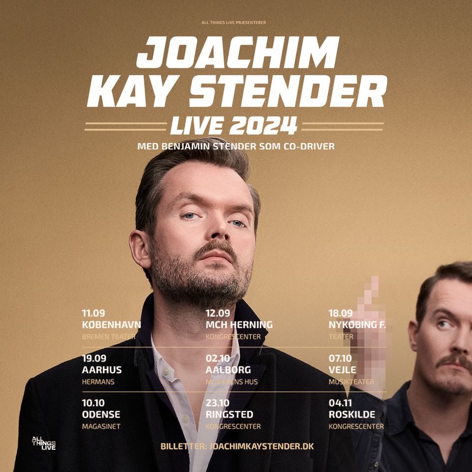 Joachim Kay Stender, landets nok største bil-entusiast, tager på live ...