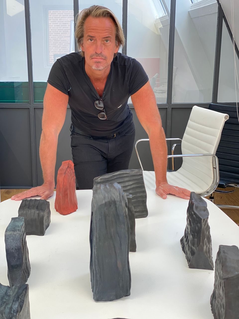 Rasmus Refer, Katrine Bremermann and Hans E. Madsen exhibits concrete art at Enter Art Fair 2024 ...